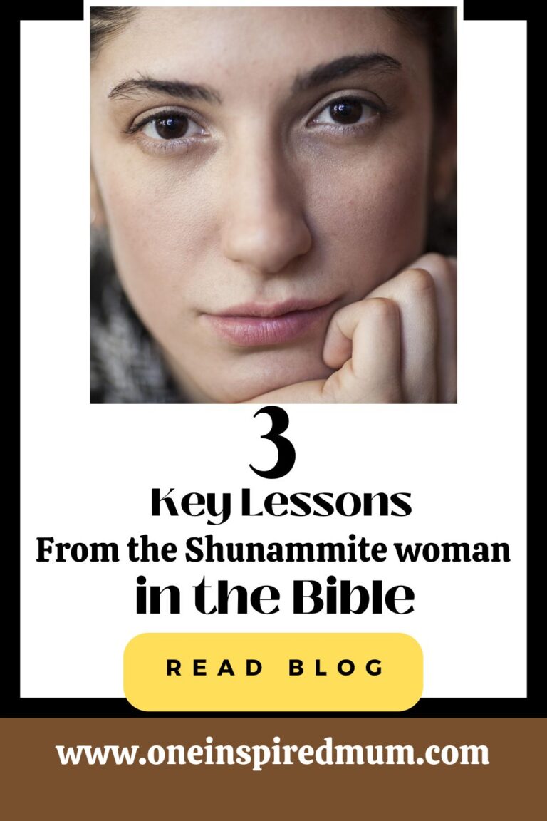3 Key Lessons from the Shunammite Woman in the Bible | Oneinspiredmum